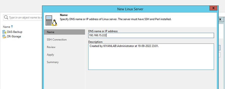 Veeam immutable storage – tech journey