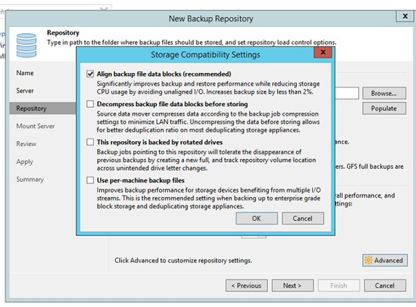 Veeam immutable storage – tech journey