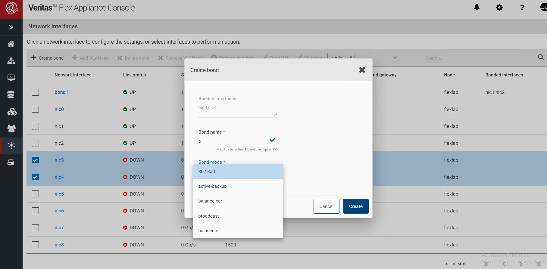 Veritas Flex:Administration Console initial configuration – tech journey