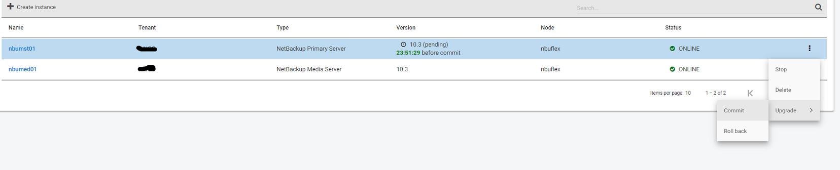 Veritas Flex version Upgrade – tech journey
