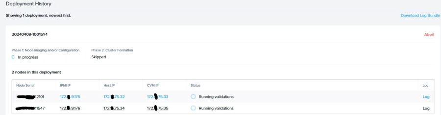 Nutanix Foundation (expand cluster) – tech journey
